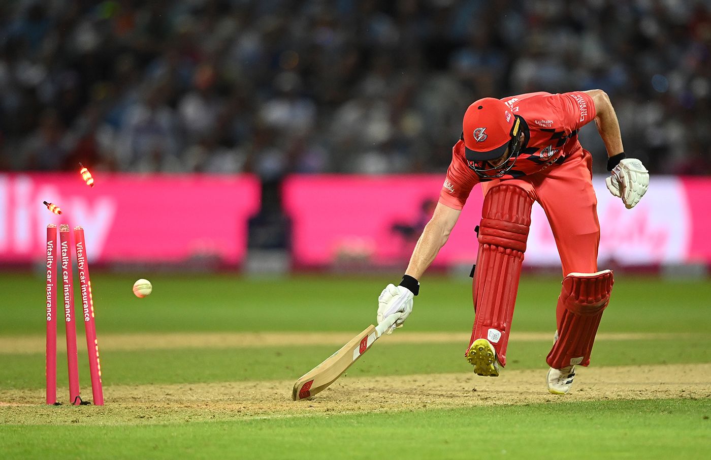 Luke Wells is run out by James Vince | ESPNcricinfo.com
