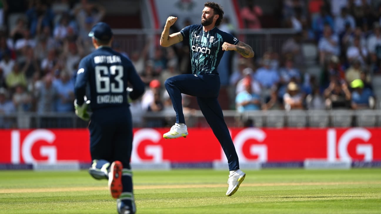 Ask Steven - Are Reece Topley's nine wickets across two consecutive ...