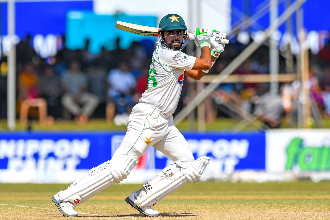 Babar Azam plays a square-cut | ESPNcricinfo.com