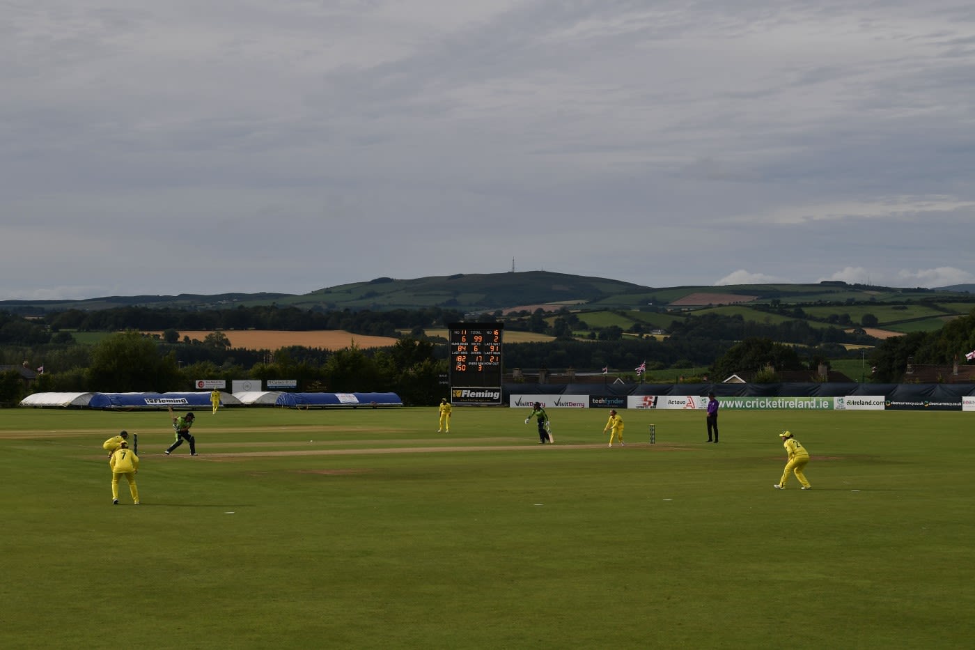 A general view across Bready cricket ground | ESPNcricinfo.com