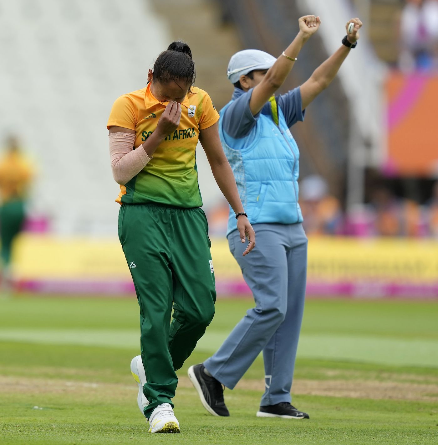 It wasn't a mixed outing for Shabnim Ismail, who bowled four wicketless ...