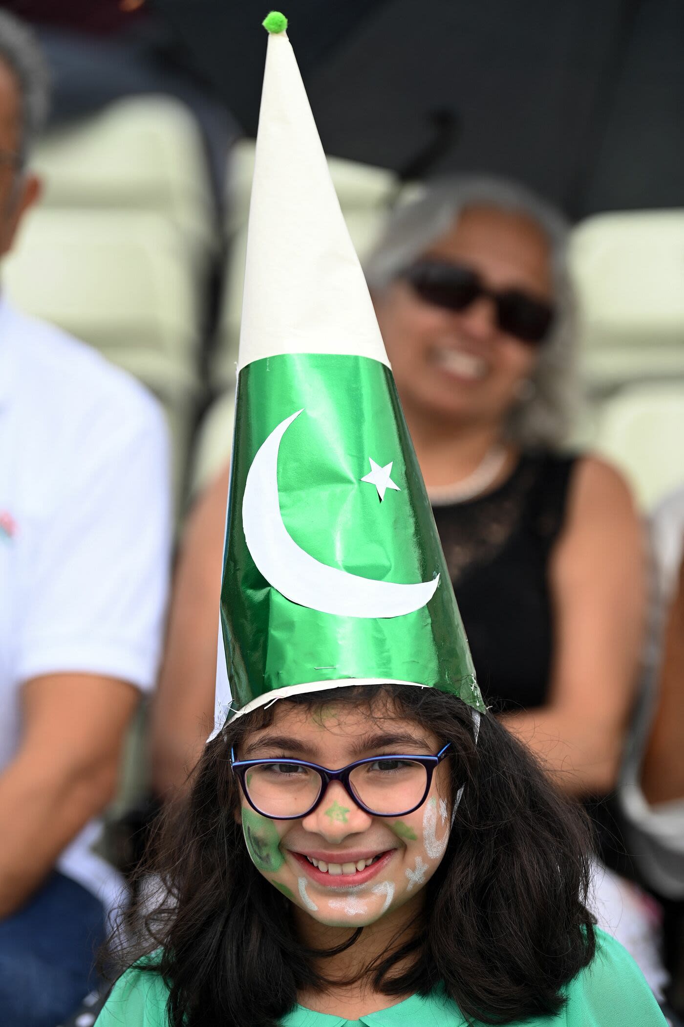 A young Pakistani fan gears up for India vs Pakistan at the ...