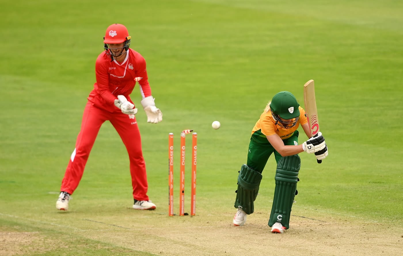 Anneke Bosch is bowled | ESPNcricinfo.com
