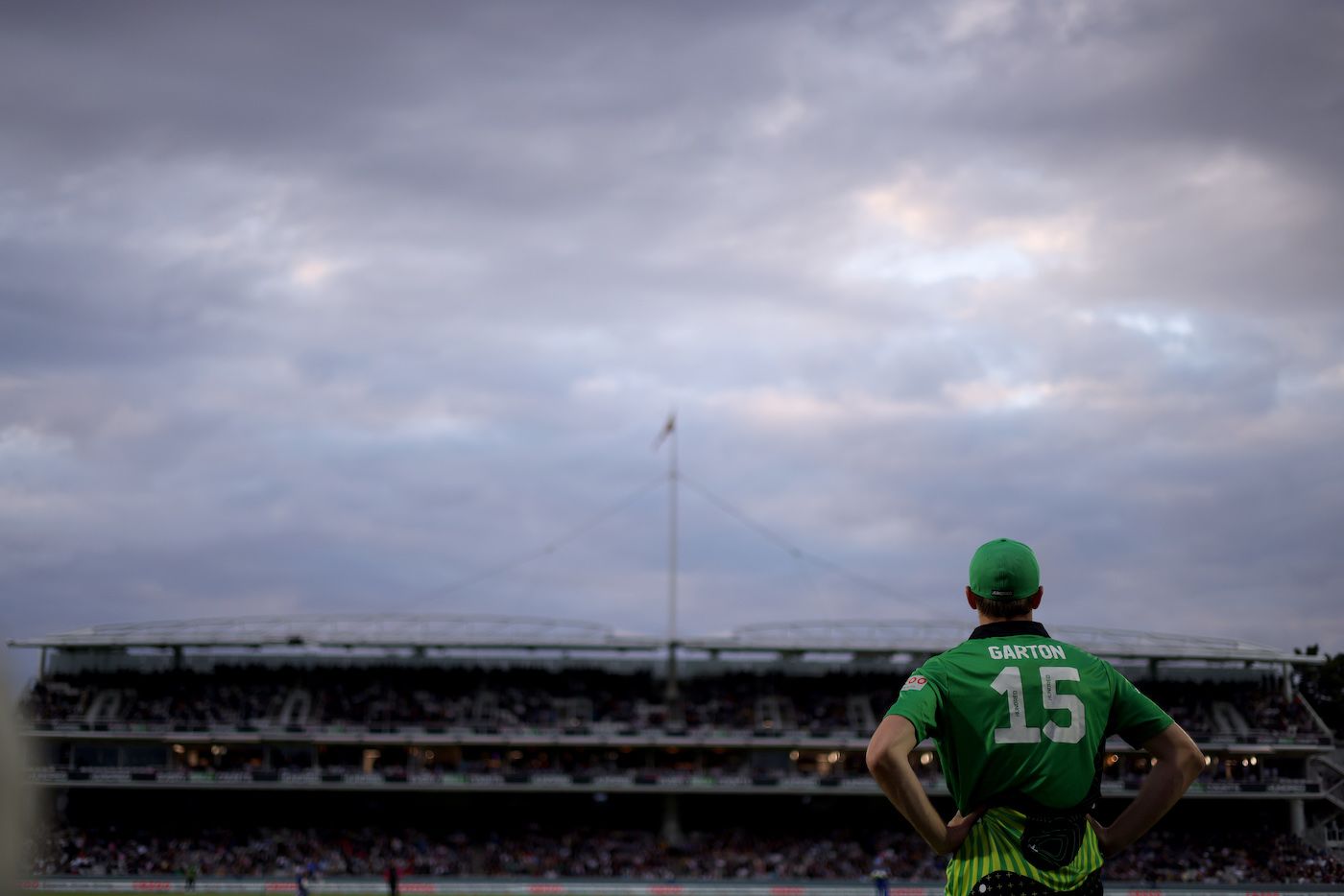 George Garton stands at the boundary | ESPNcricinfo.com