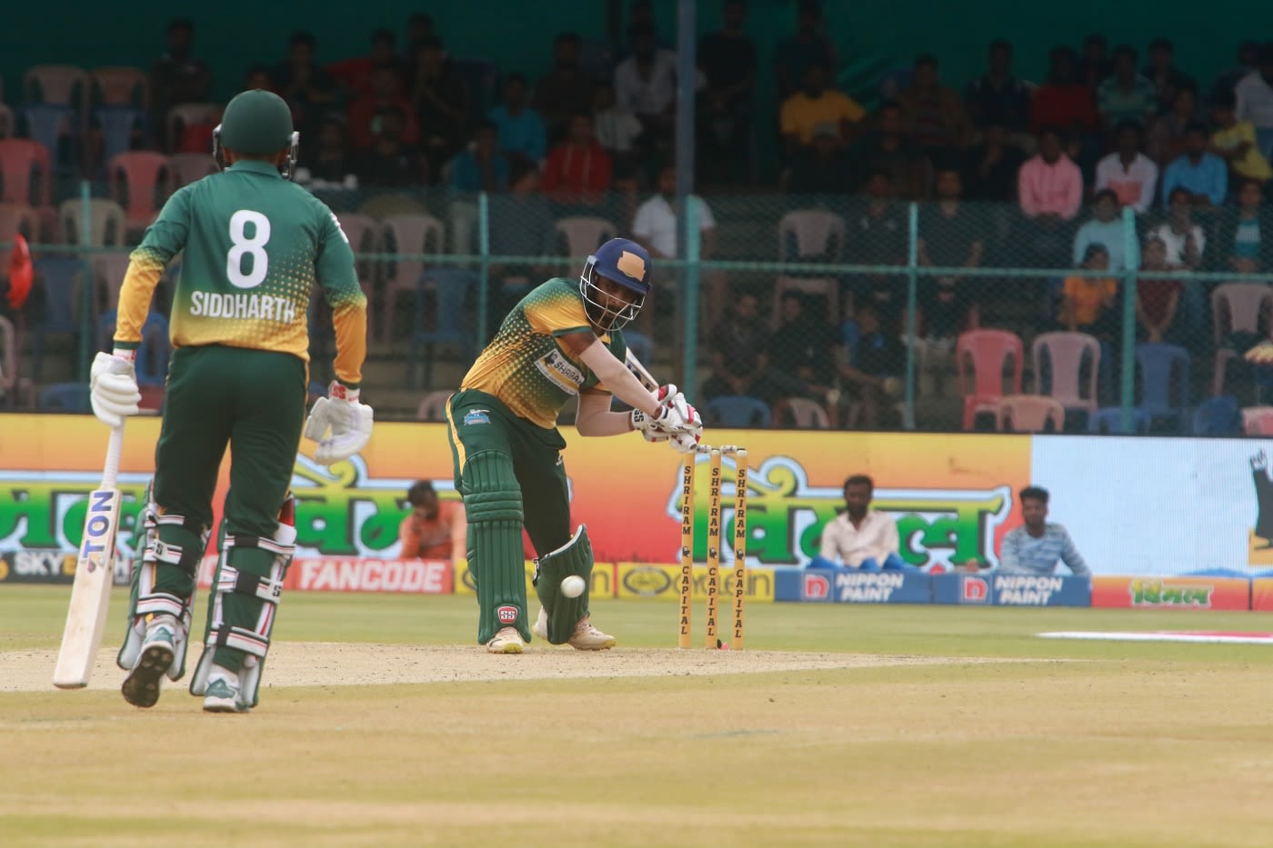 Rohan Kadam prepares to swat one down the ground | ESPNcricinfo.com