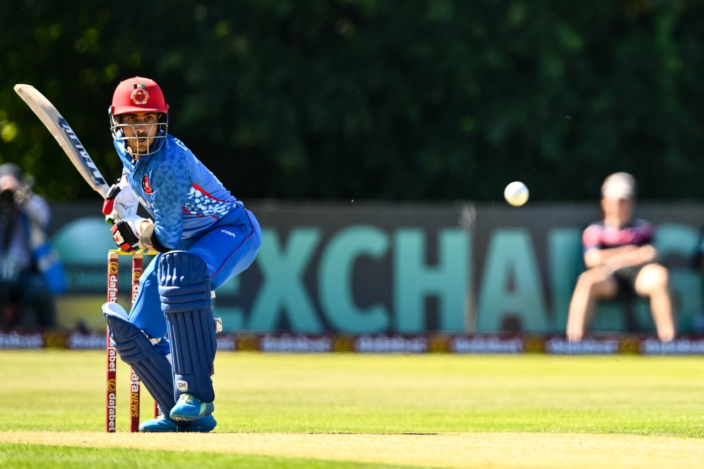 Rahmanullah Gurbaz gets into position to face a ball | ESPNcricinfo.com