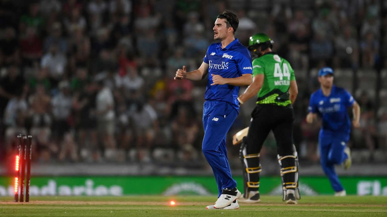 SB-M vs LS-M Cricket Scorecard, 10th Match at Southampton, August 12, 2022