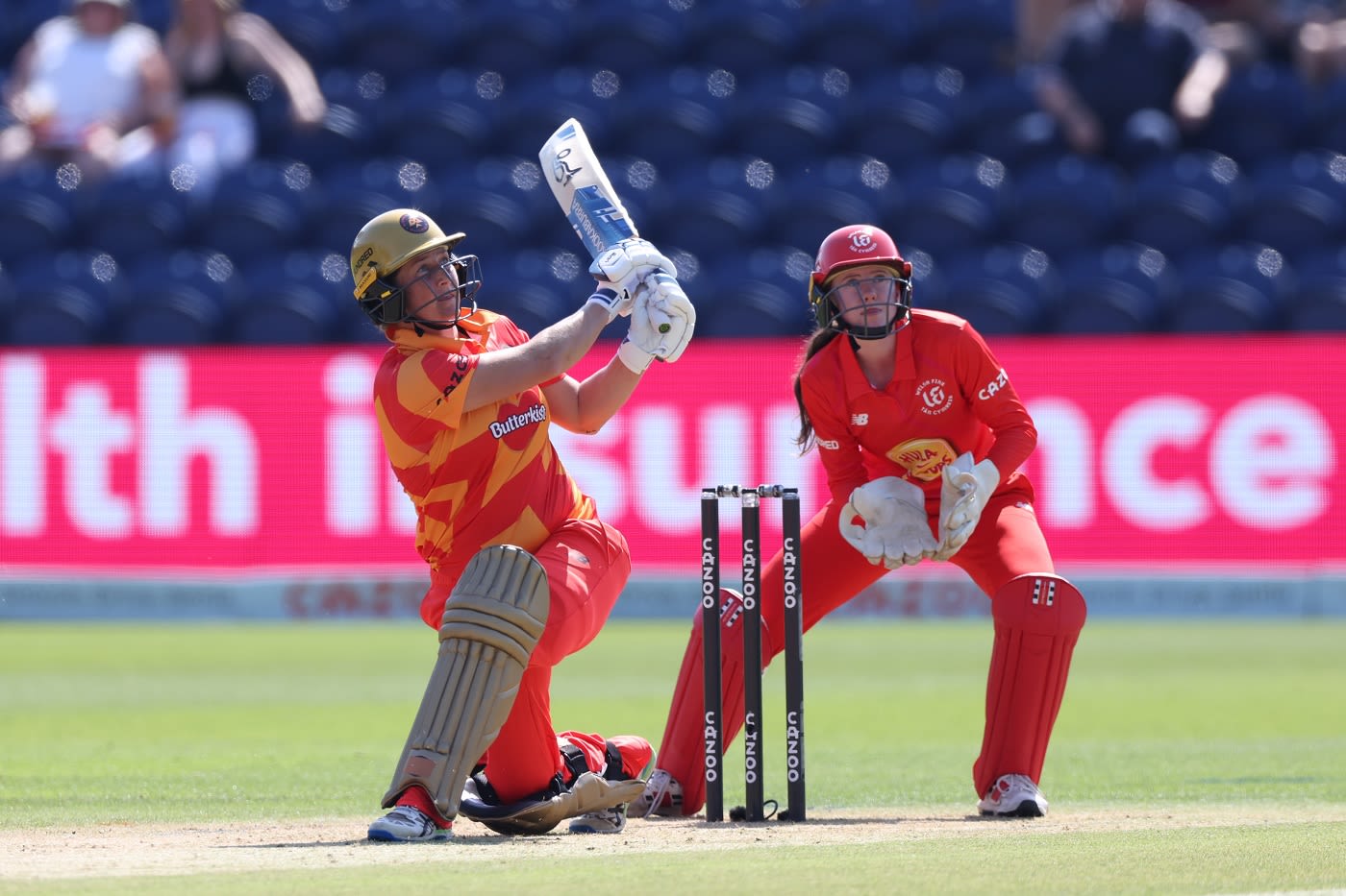 Sophie Devine sends Hayley Matthews soaring over deep square leg ...