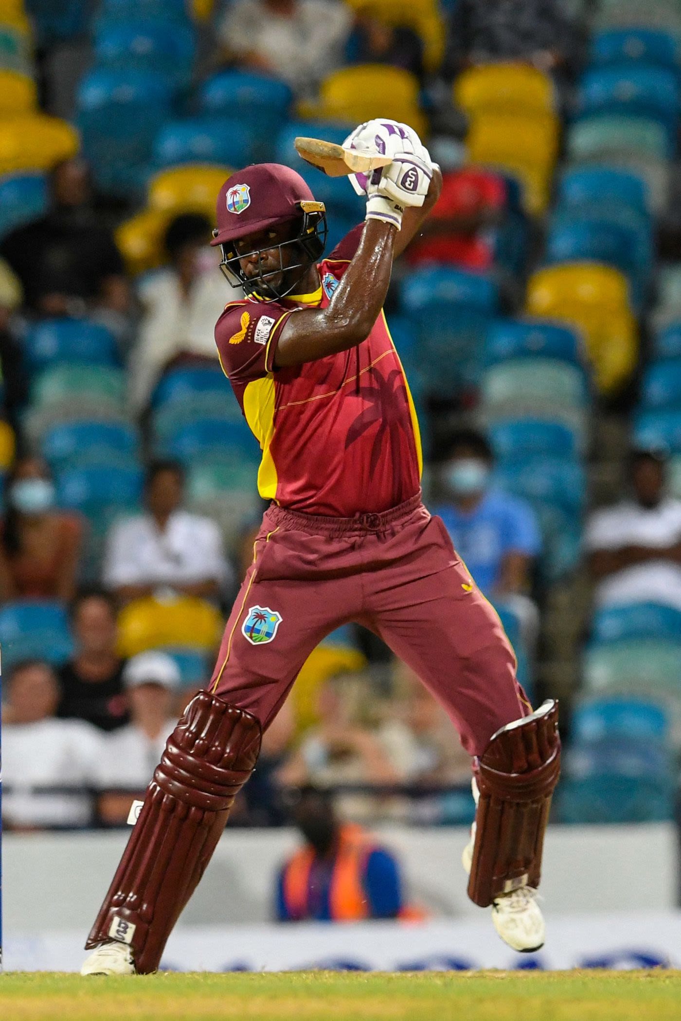Shamarh Brooks got off to a good start after West Indies lost early ...