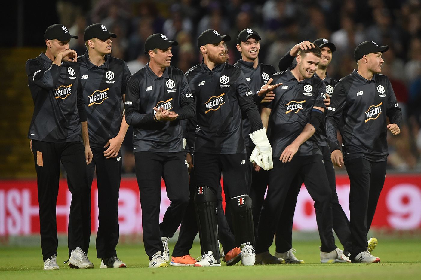 Josh Little is congratulated by his team-mates | ESPNcricinfo.com