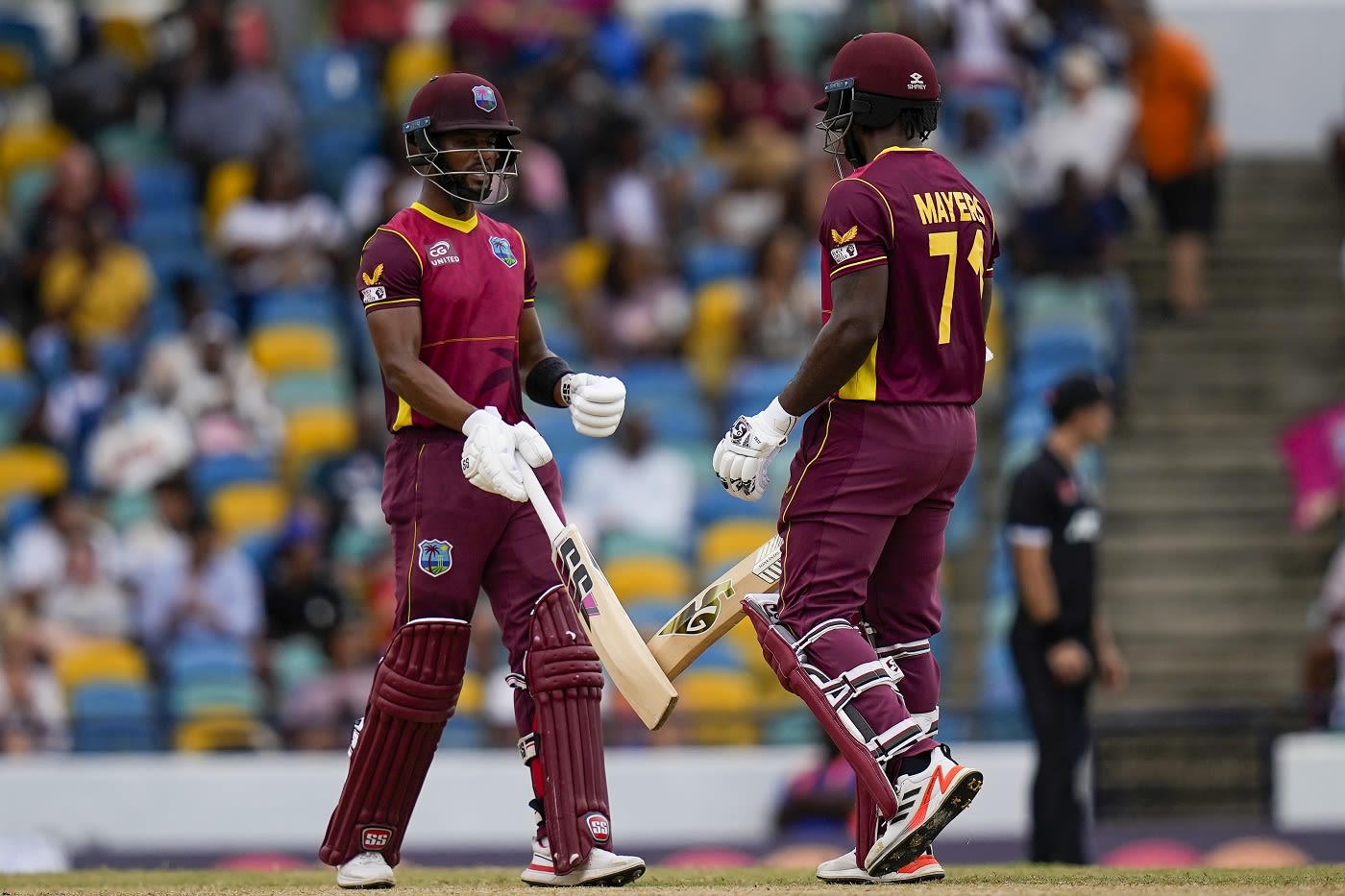 Shai Hope and Kyle Mayers put on a massive opening partnership ...