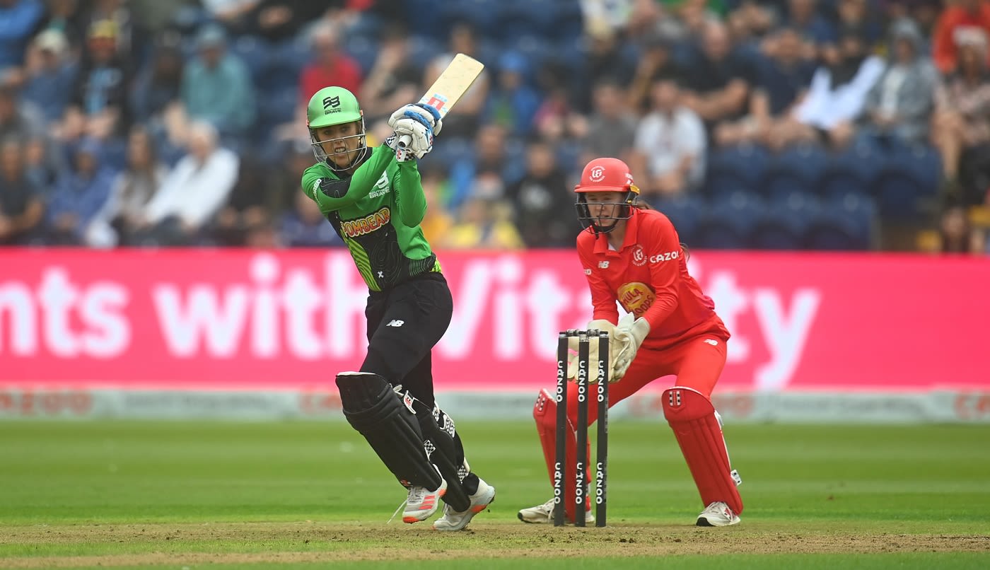 Georgia Adams's 25 not out was key in lifting Southern Brave to 122 ...