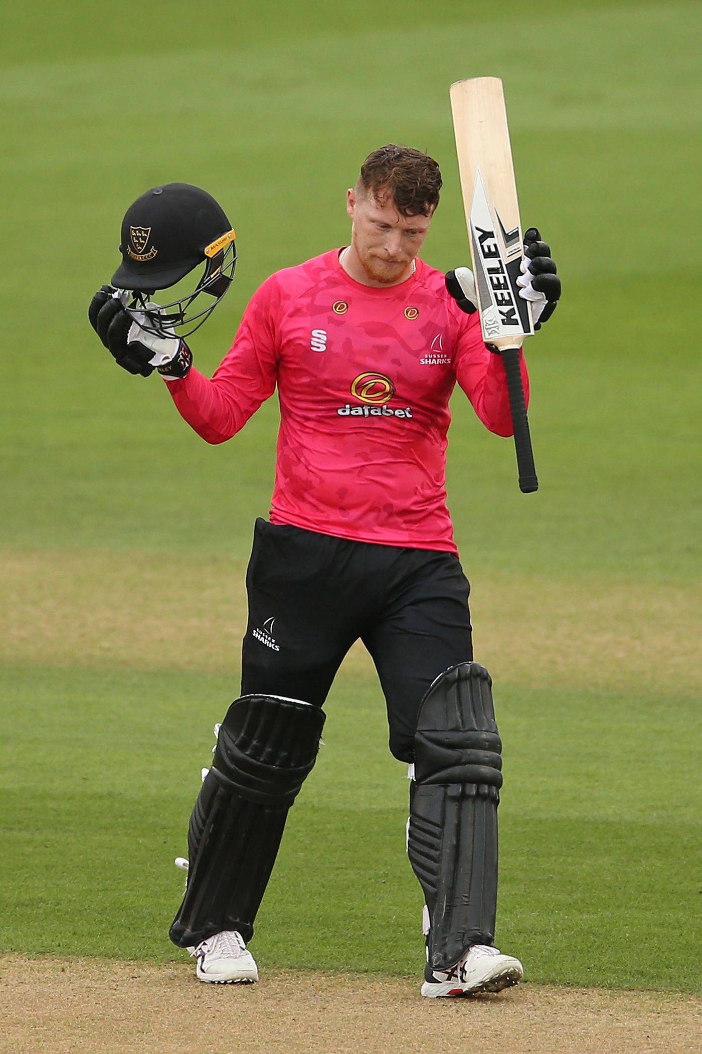 Tom Alsop acknowledges reaching his century | ESPNcricinfo.com