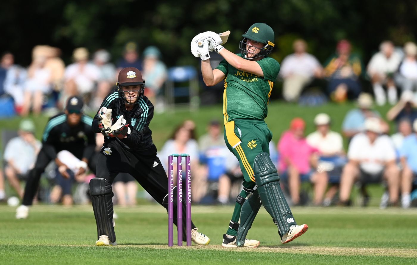 Ben Slater works the leg side | ESPNcricinfo.com