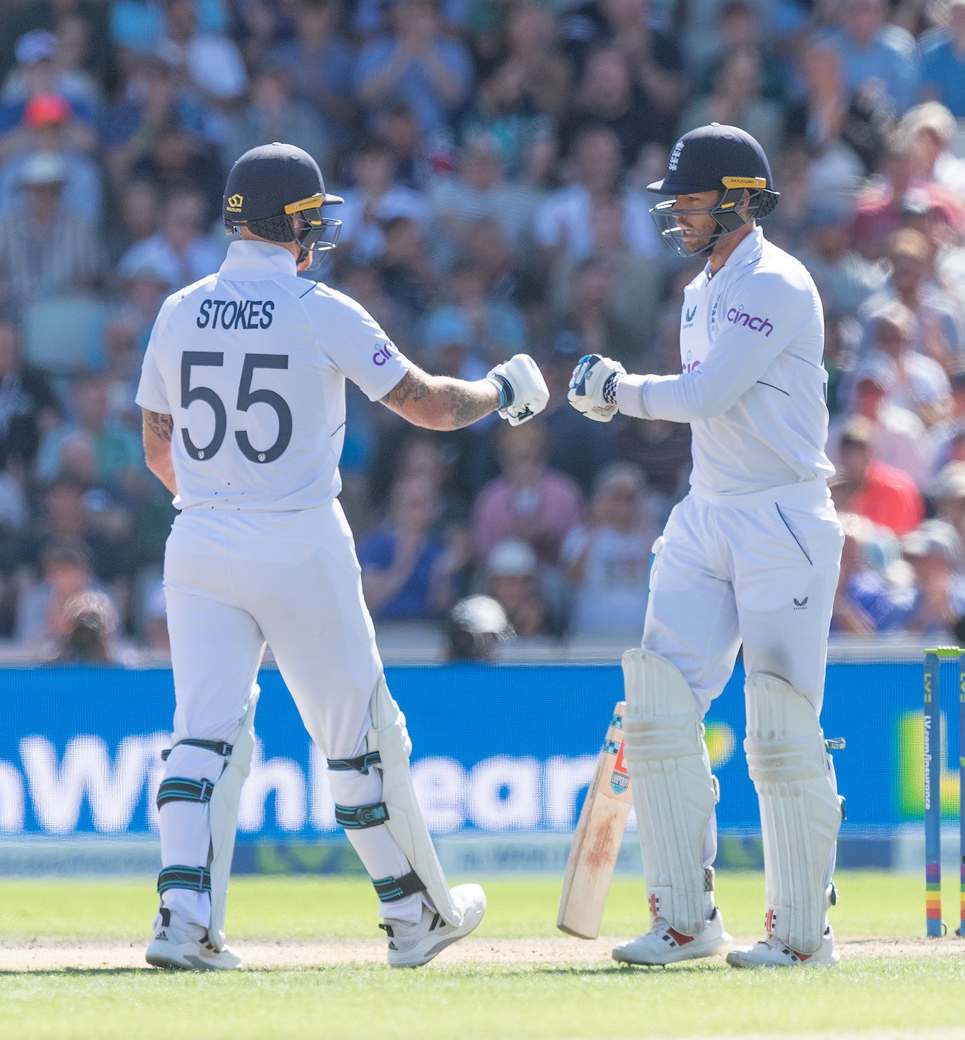 Ben Stokes and Ben Foakes added crucial runs in their sixth-wicket ...