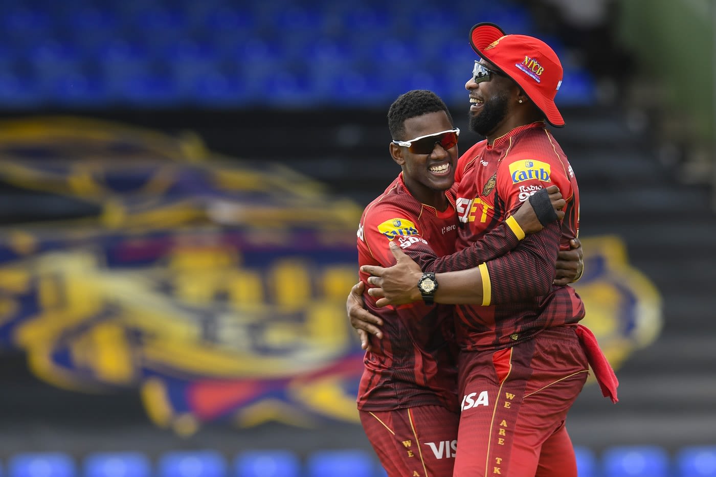 Akeal Hosein began his CPL campaign by taking three wickets in an over ...