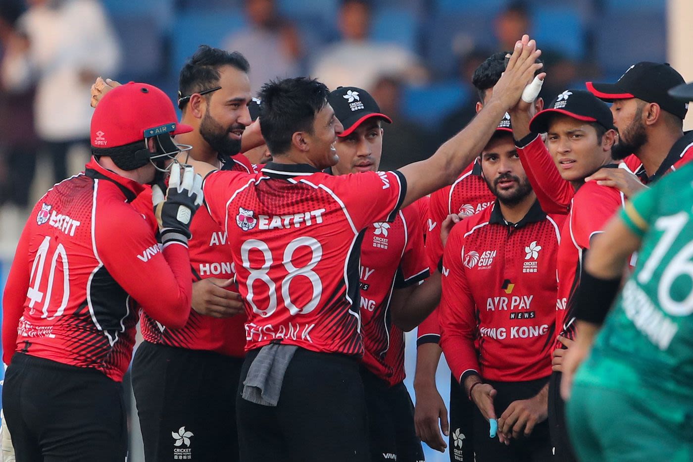 Ehsan Khan celebrates after dismissing Babar Azam | ESPNcricinfo.com