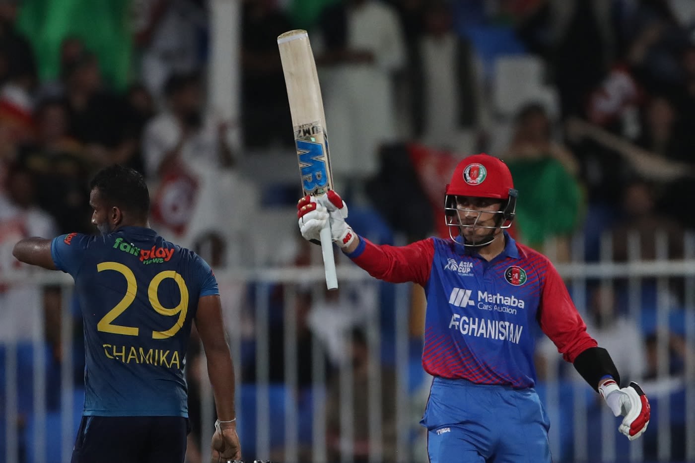 Rahmanullah Gurbaz notched up Afghanistan's second-fastest T20I fifty ...