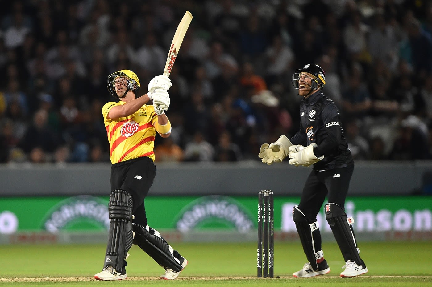 Daniel Sams holes out to long-on in a tense finish to the men's Hundred ...