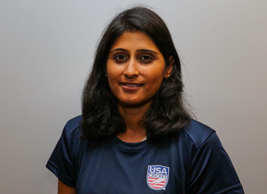 Prithi Iyengar player portrait, 2022 | ESPNcricinfo.com