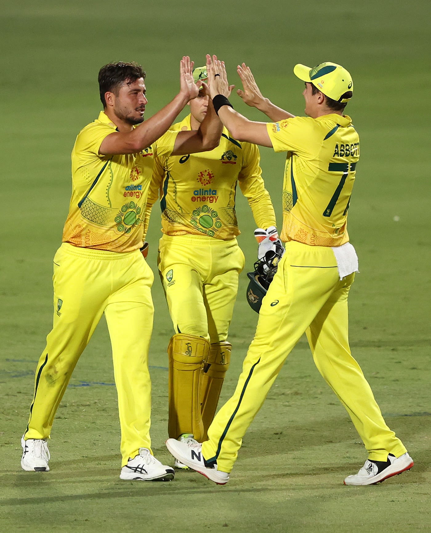 Marcus Stoinis celebrates after dismissing James Neesham | ESPNcricinfo.com