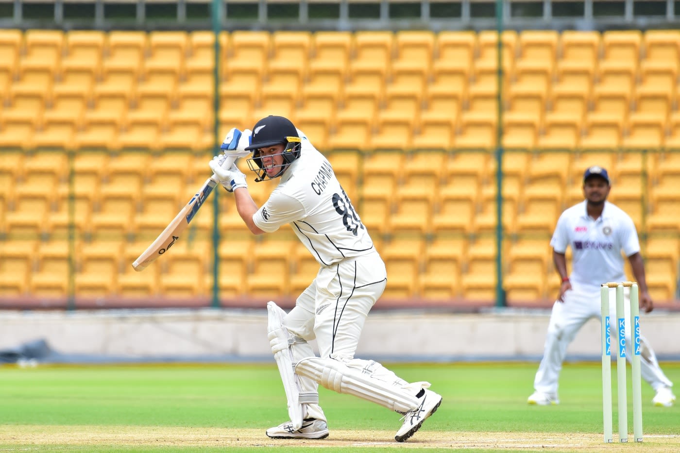Mark Chapman steers one behind point | ESPNcricinfo.com
