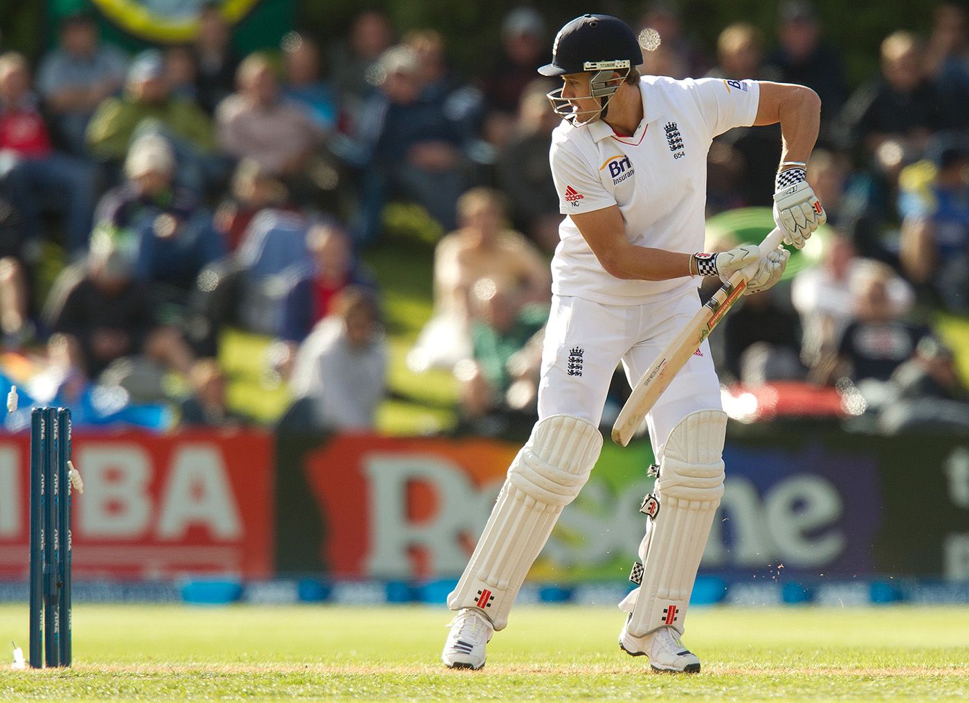 Nick Compton was bowled without scoring | ESPNcricinfo.com