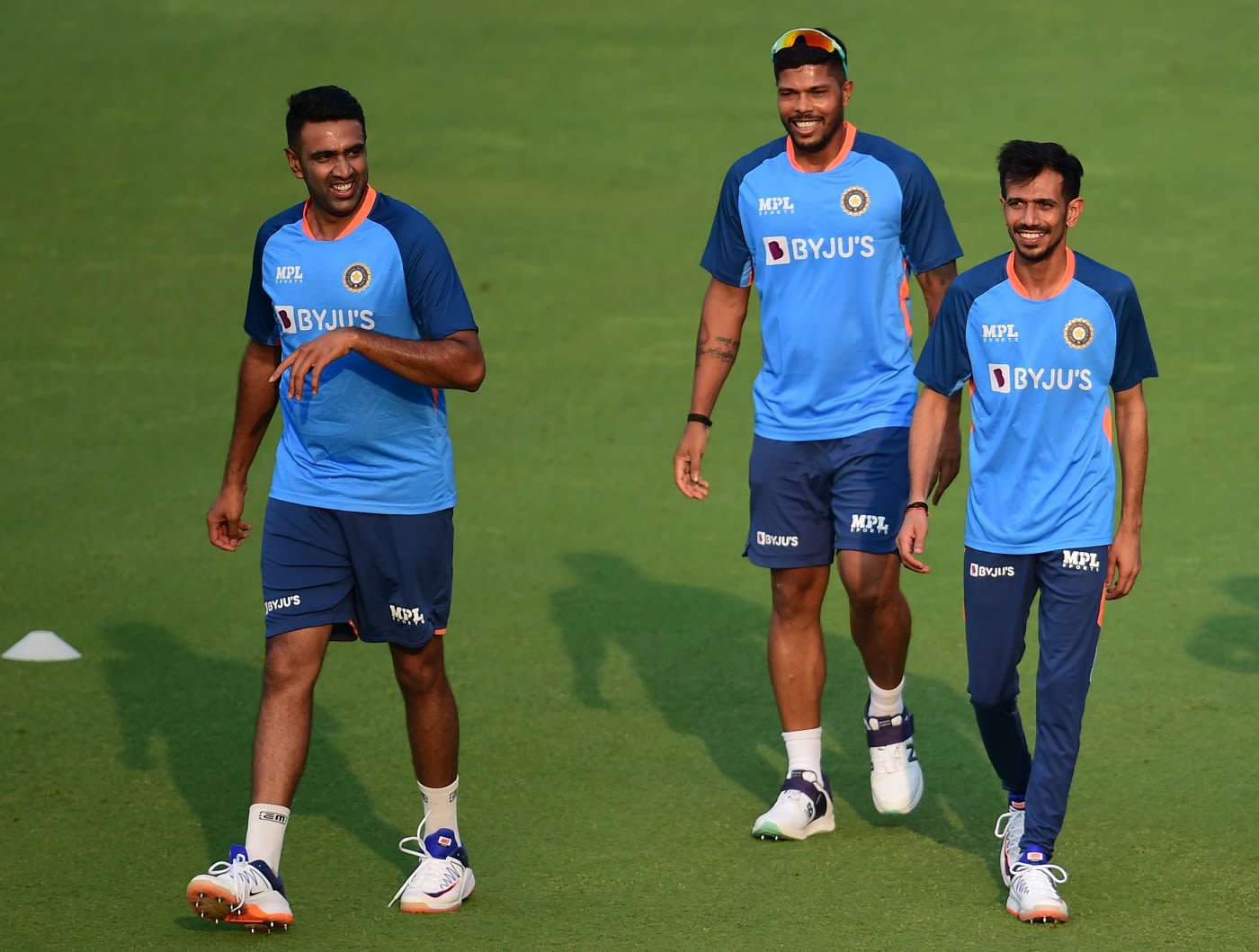 R Ashwin, Umesh Yadav and Yuzvendra Chahal sweat it out | ESPNcricinfo.com