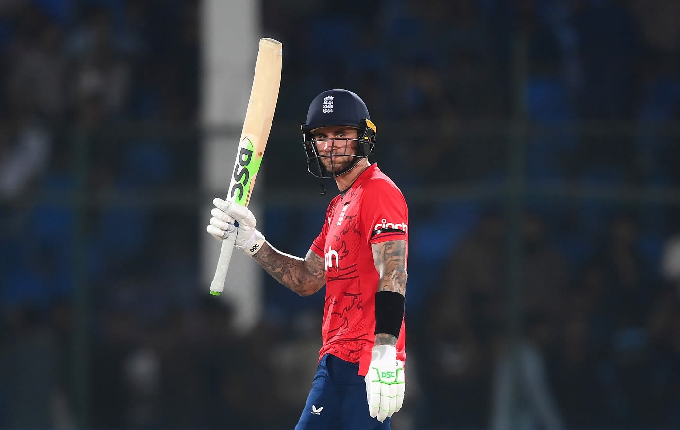 Alex Hales' half-century set the platform for an England win ...