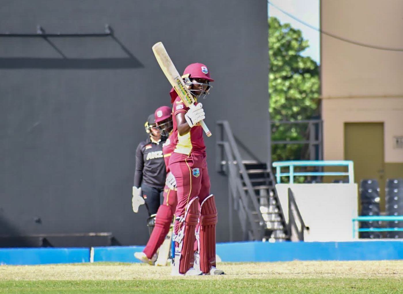 Stafanie Taylor Led The West Indies Chase With A Half Century