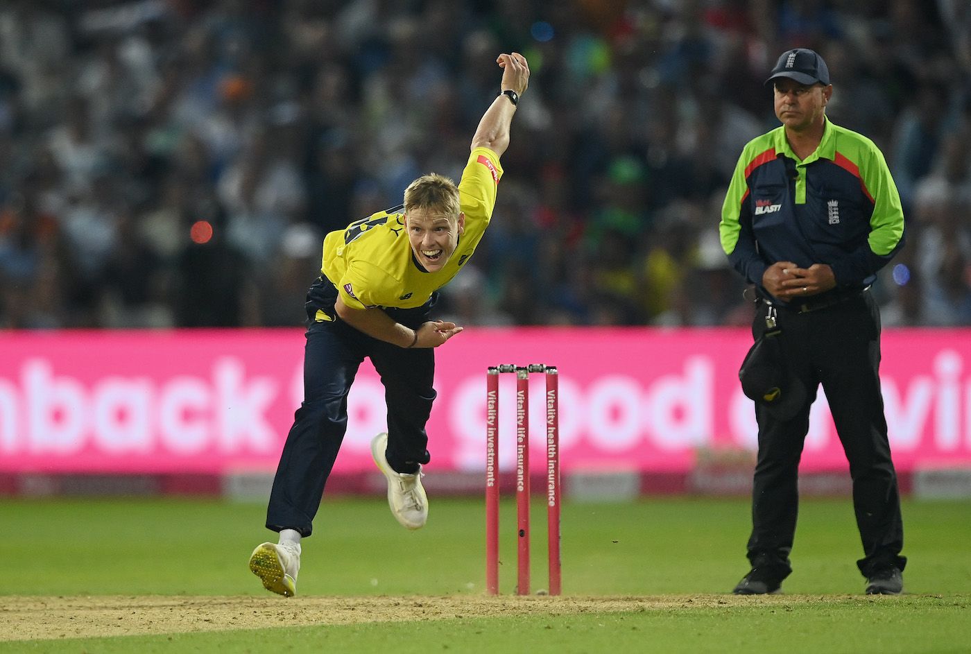Nathan Ellis bowls the final ball of the final | ESPNcricinfo.com