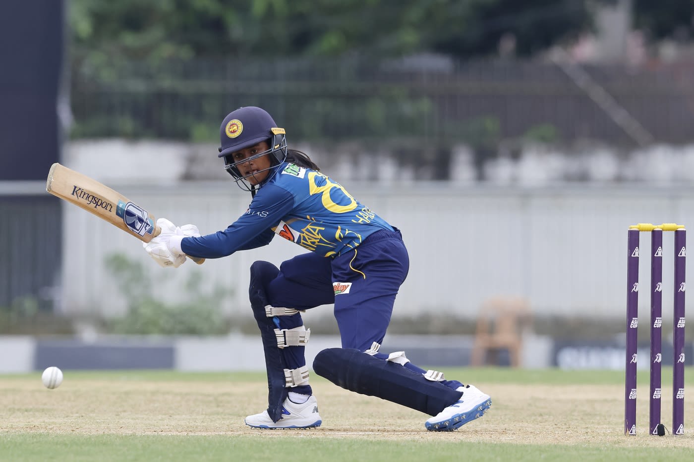 Harshitha Samarawickrama steers one behind point | ESPNcricinfo.com