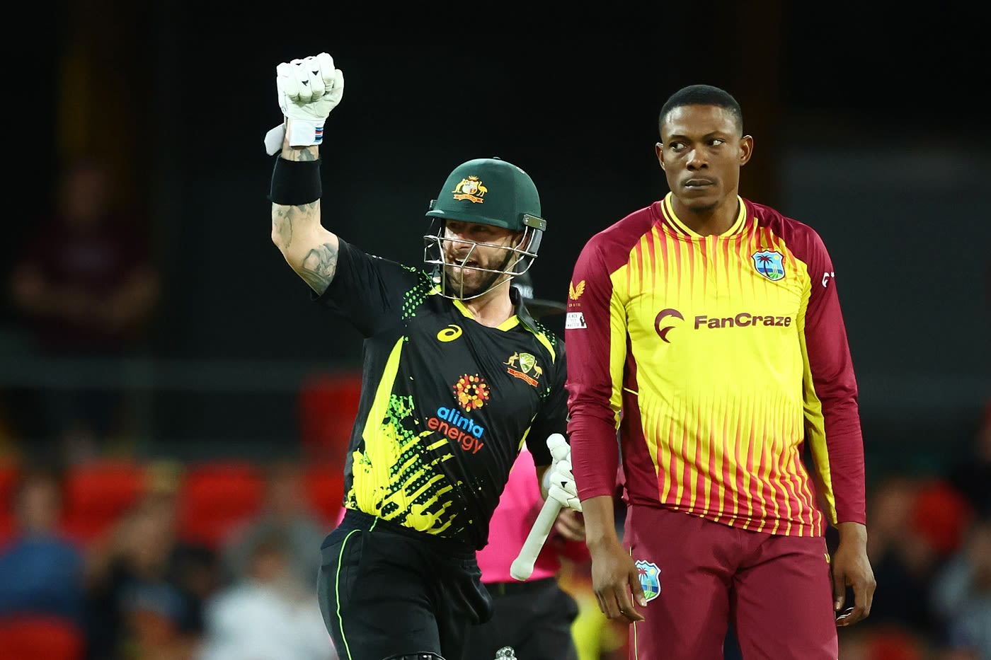 Matthew Wade and Sheldon Cottrell display contrasting emotions at the ...