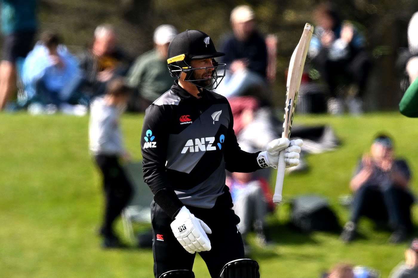 Devon Conway celebrates his half-century | ESPNcricinfo.com
