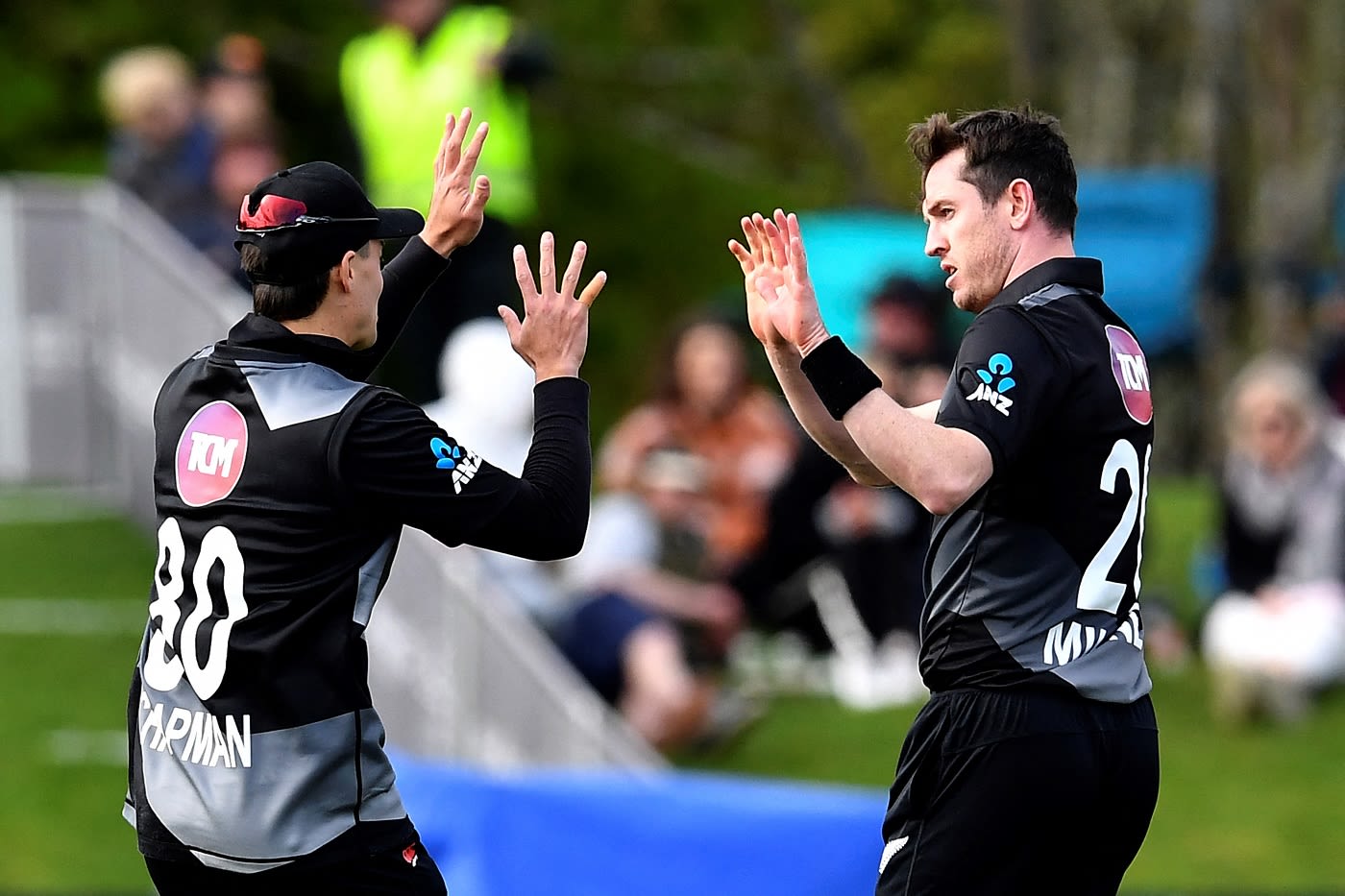 Adam Milne celebrates a wicket | ESPNcricinfo.com