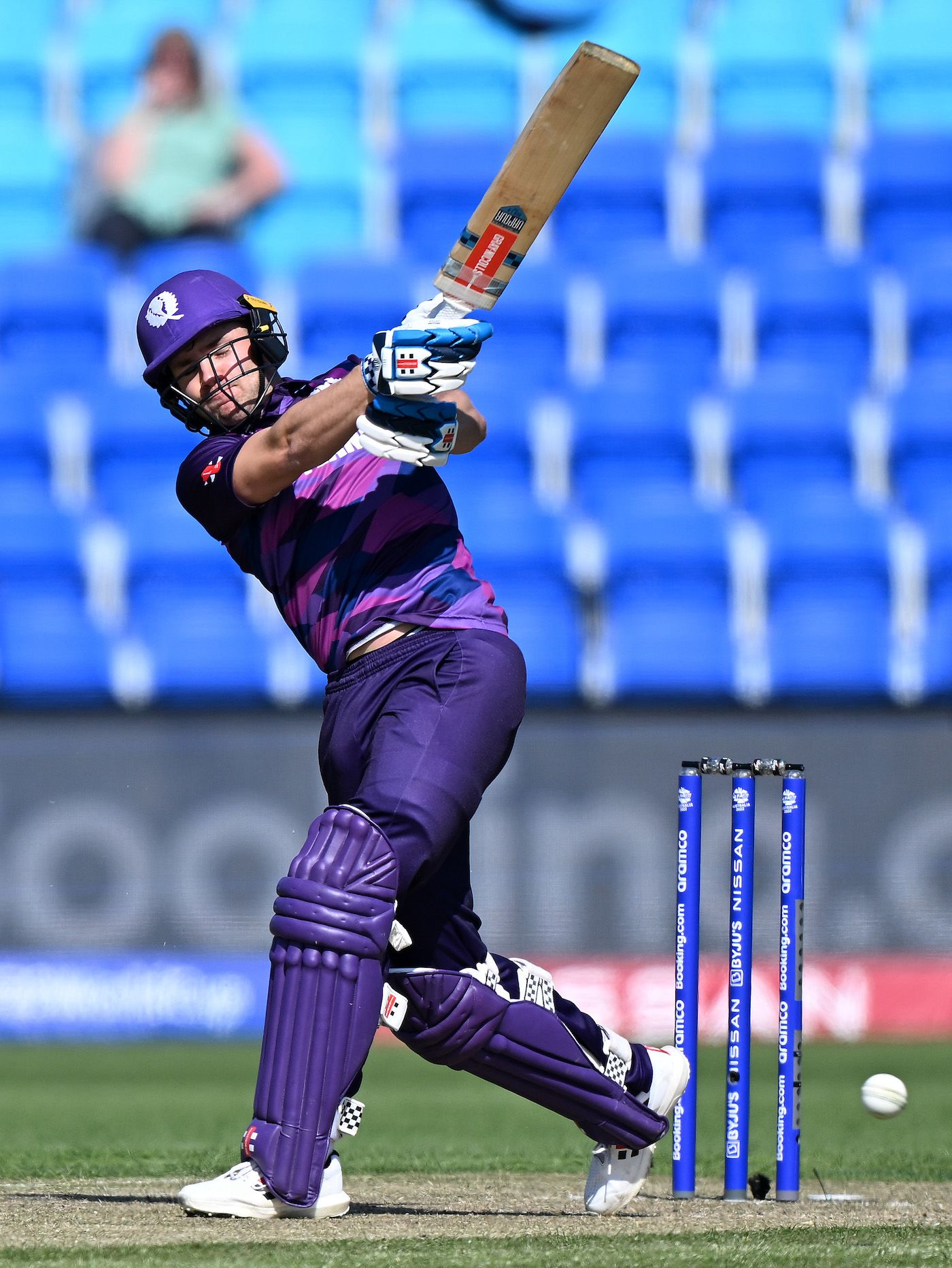 Matthew Cross hits on the leg side | ESPNcricinfo.com