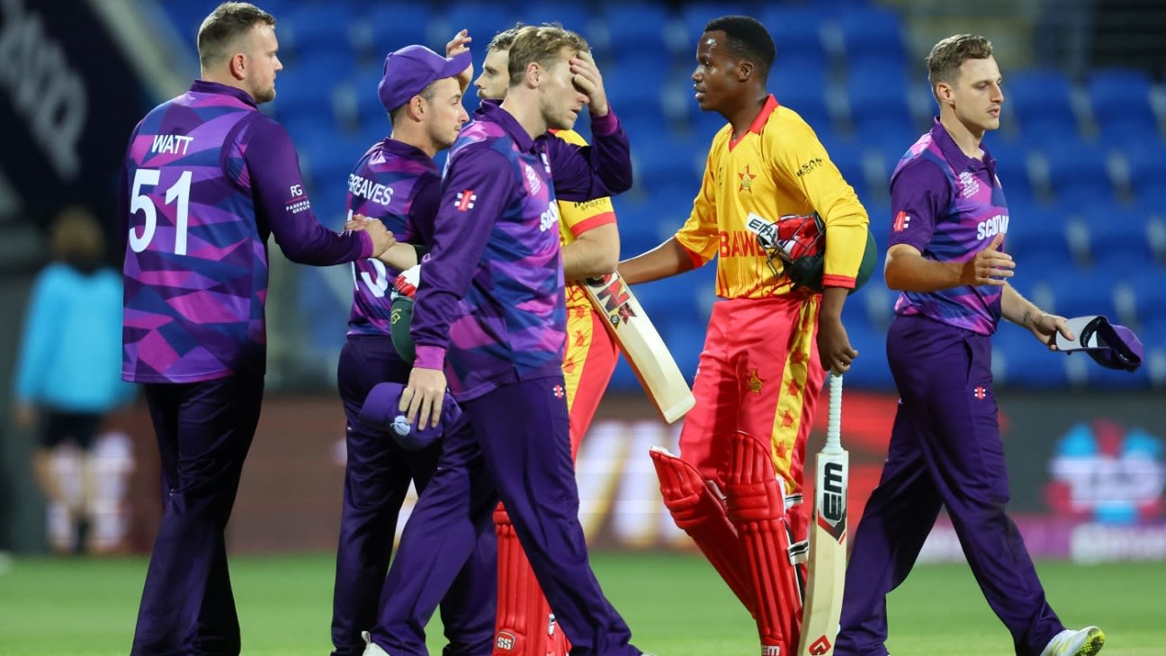 Sco vs WI, T20 World Cup 2022 - Scotland early exit encapsulates raw ...