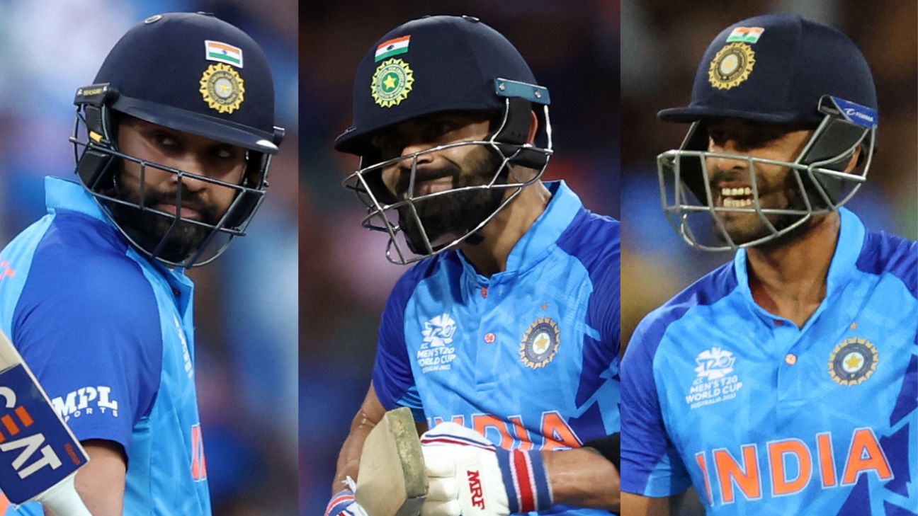 T20 World Cup - Ind vs Neth - Rohit Sharma, Virat Kohli and Suryakumar ...