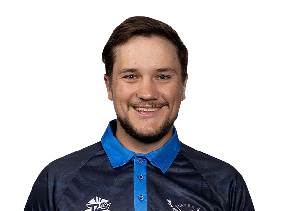 Jan Nicol Loftie-Eaton, player page headshot cutout 2022 | ESPNcricinfo.com