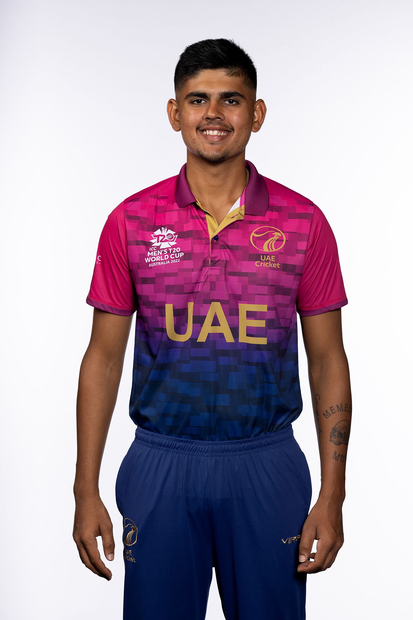 Aryan Lakra, player portrait 2022 | ESPNcricinfo.com