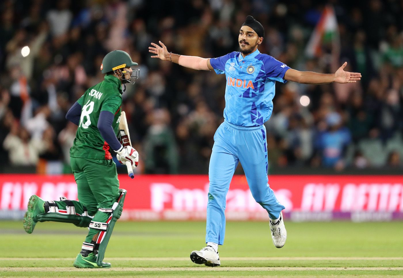Arshdeep Singh was happy to have finished off the game | ESPNcricinfo.com