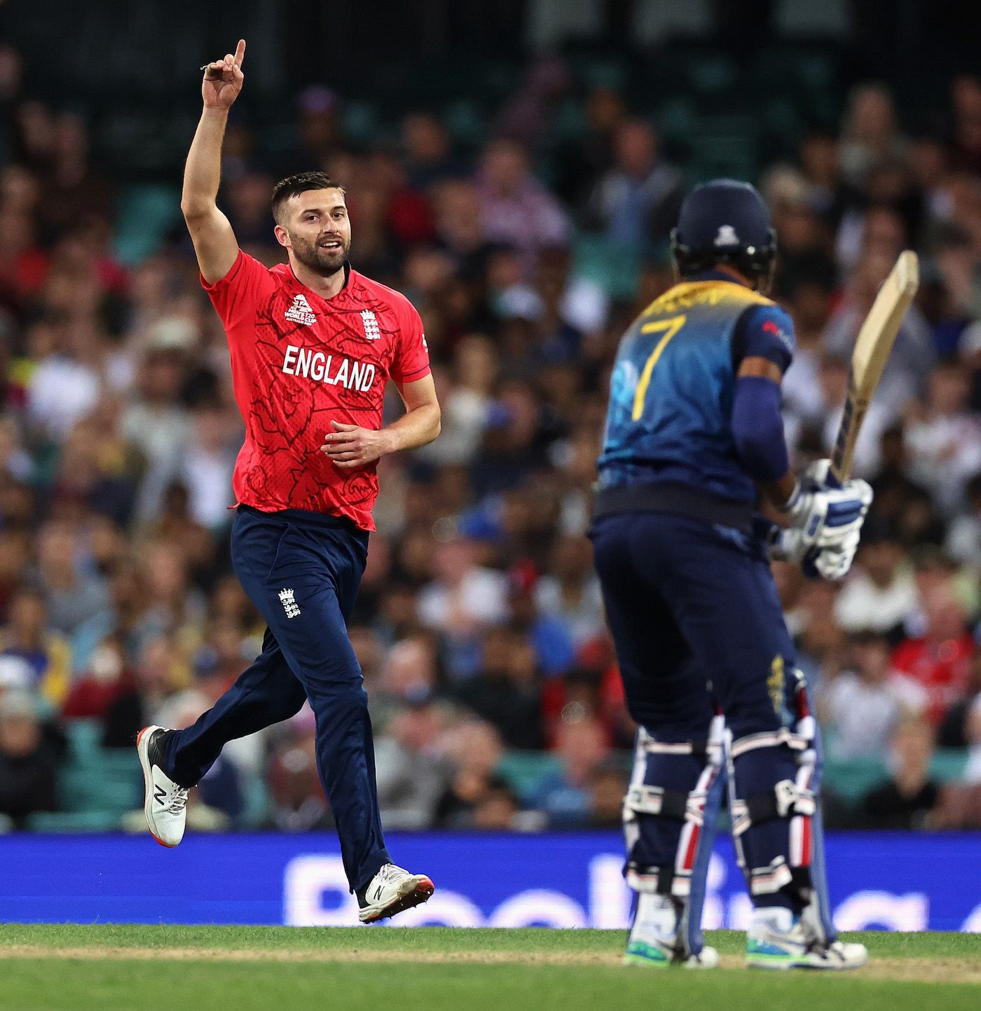 Mark Wood was outstanding after going for plenty in his first over ...