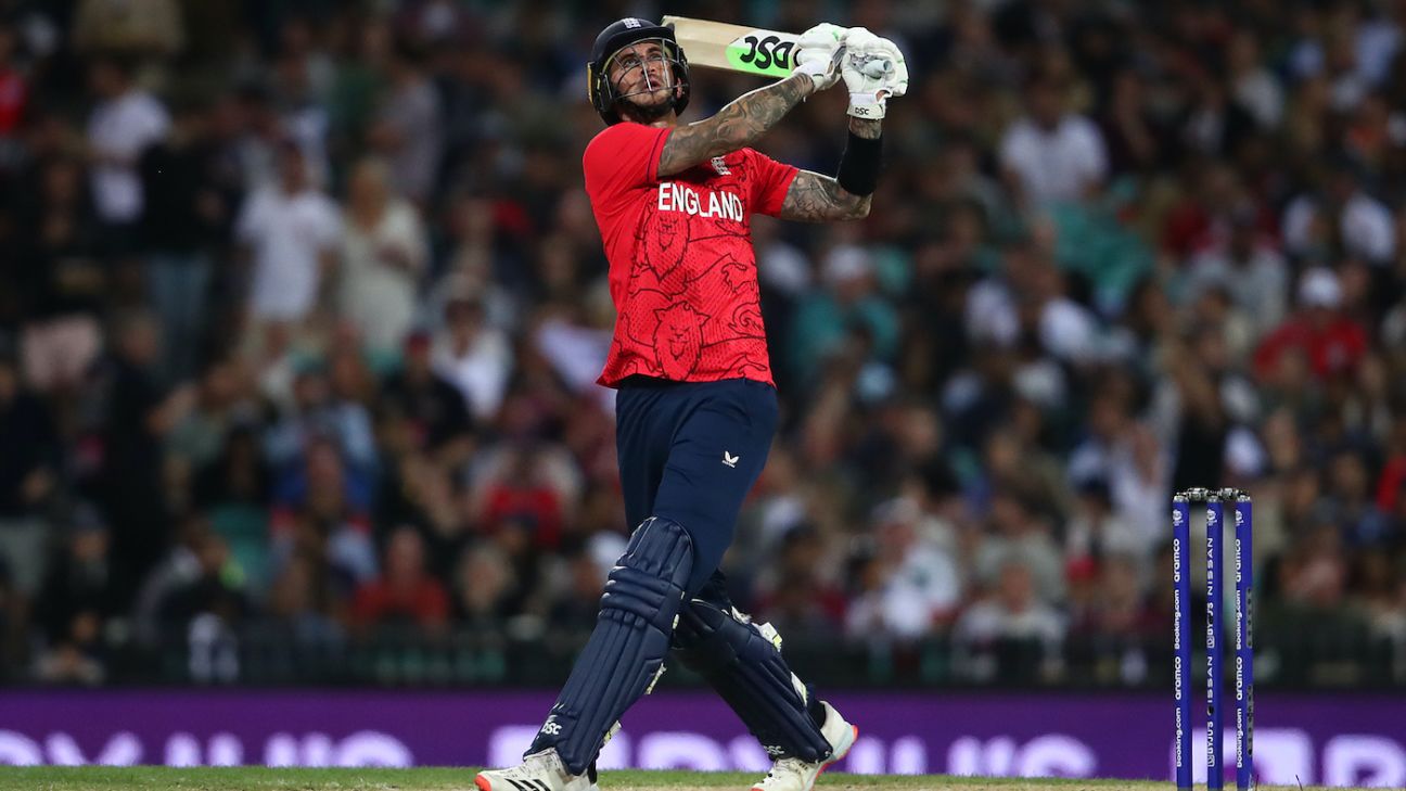 T20 World Cup 2022 - 2nd semi-final - Ind vs Eng - Alex Hales puts ...