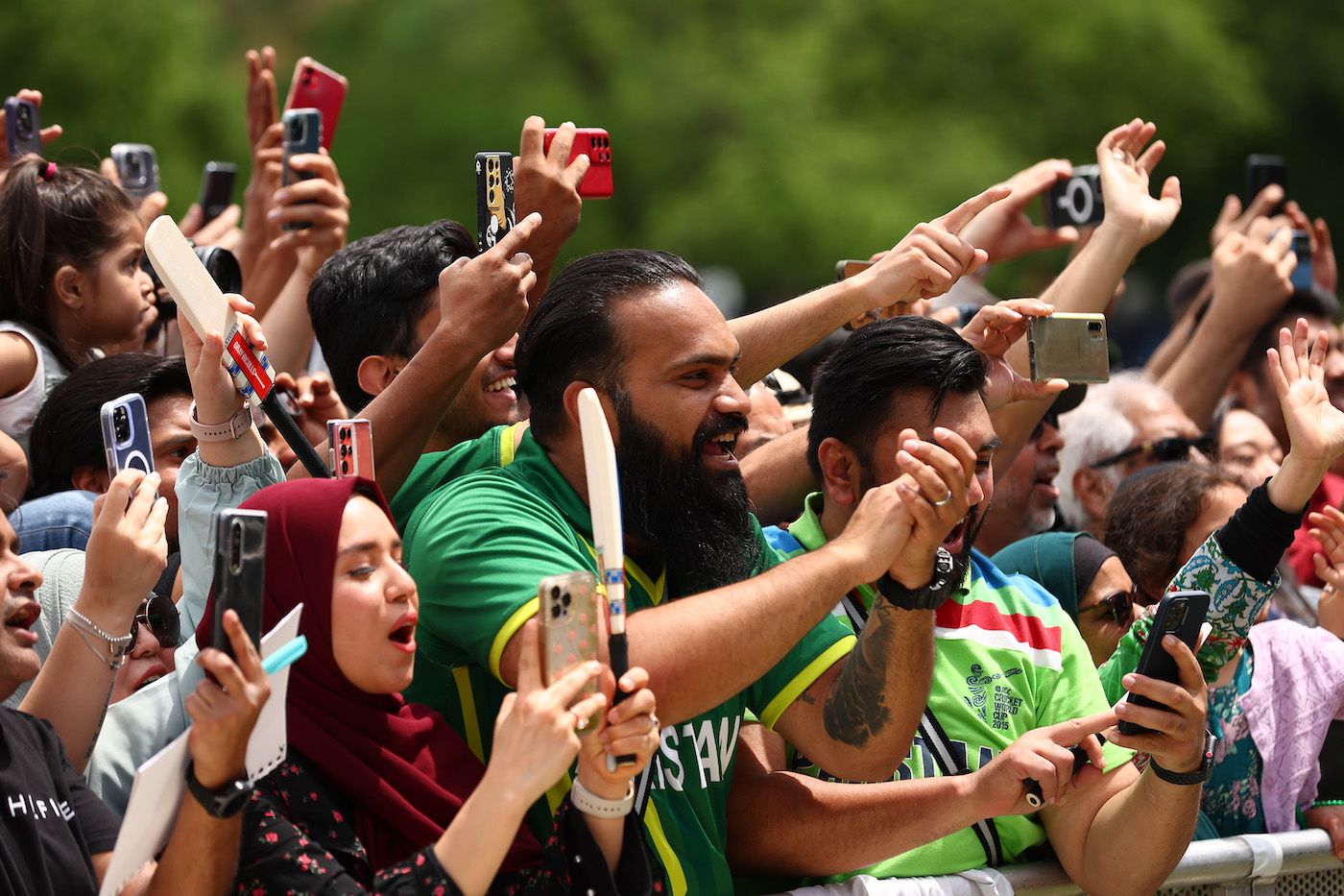 Pakistan fans on the eve of the final | ESPNcricinfo.com
