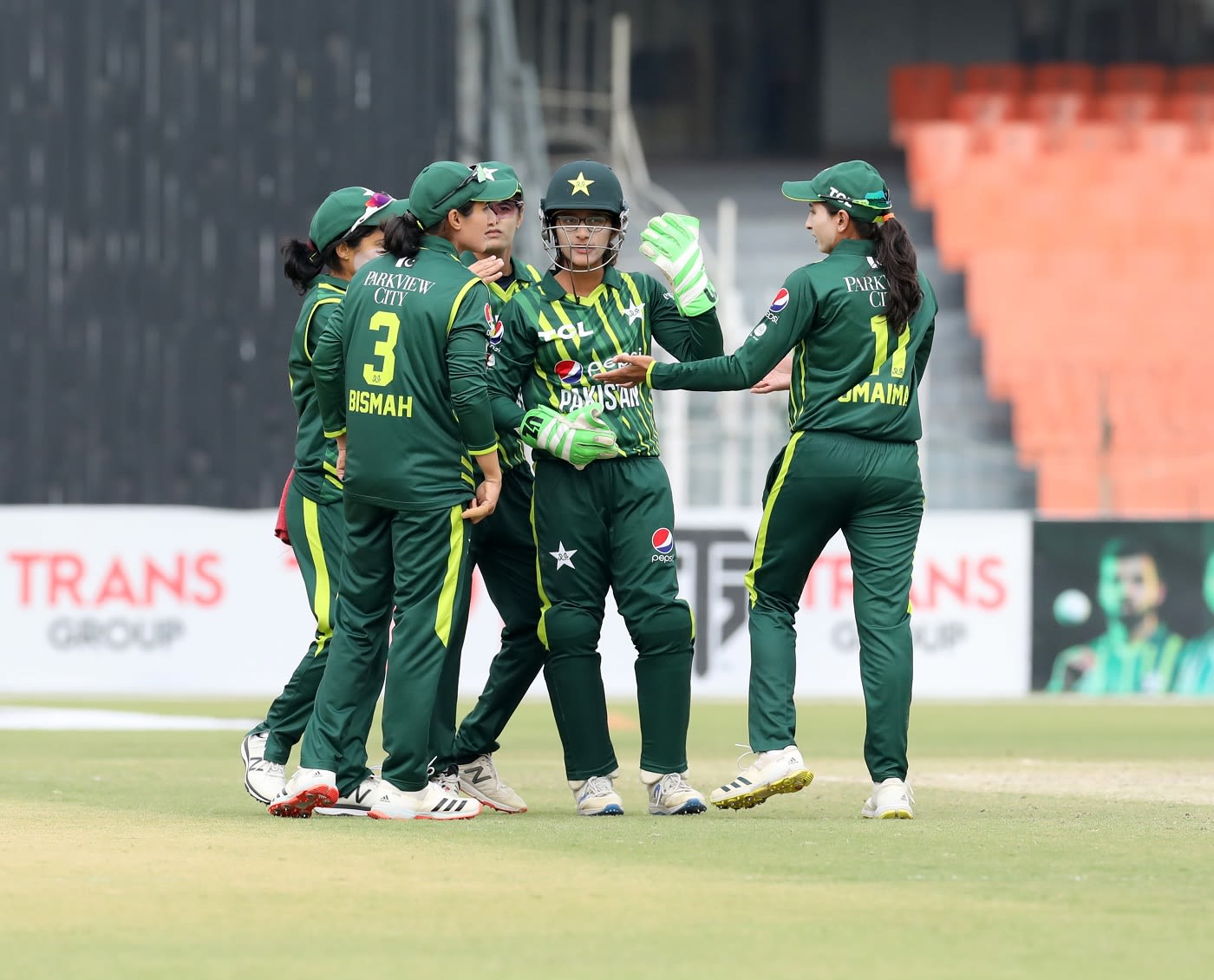 Pakistan celebrate the fall of an Irish wicket | ESPNcricinfo.com