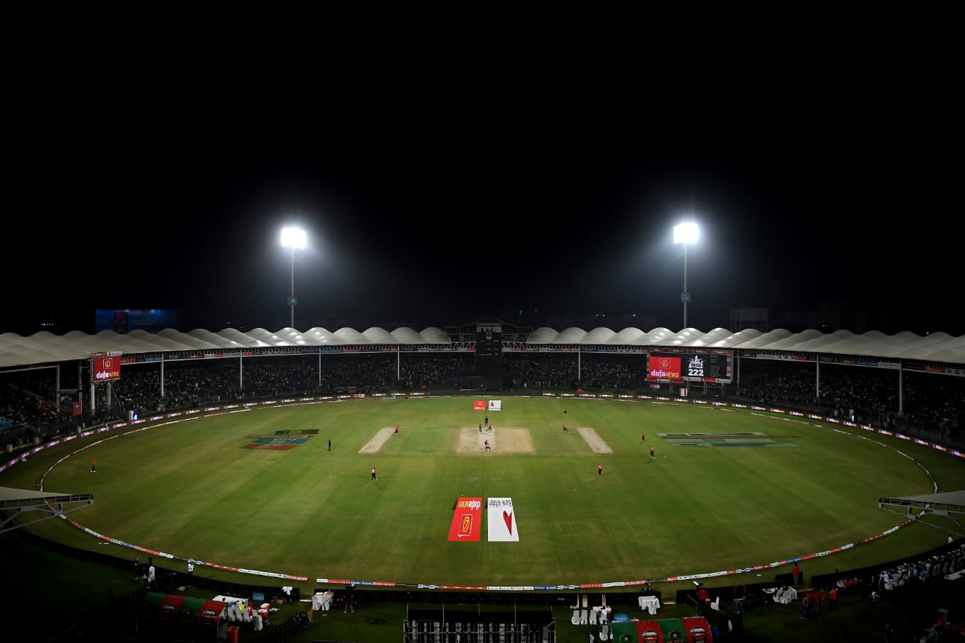 The National Stadium in Karachi during the T20I series between England ...
