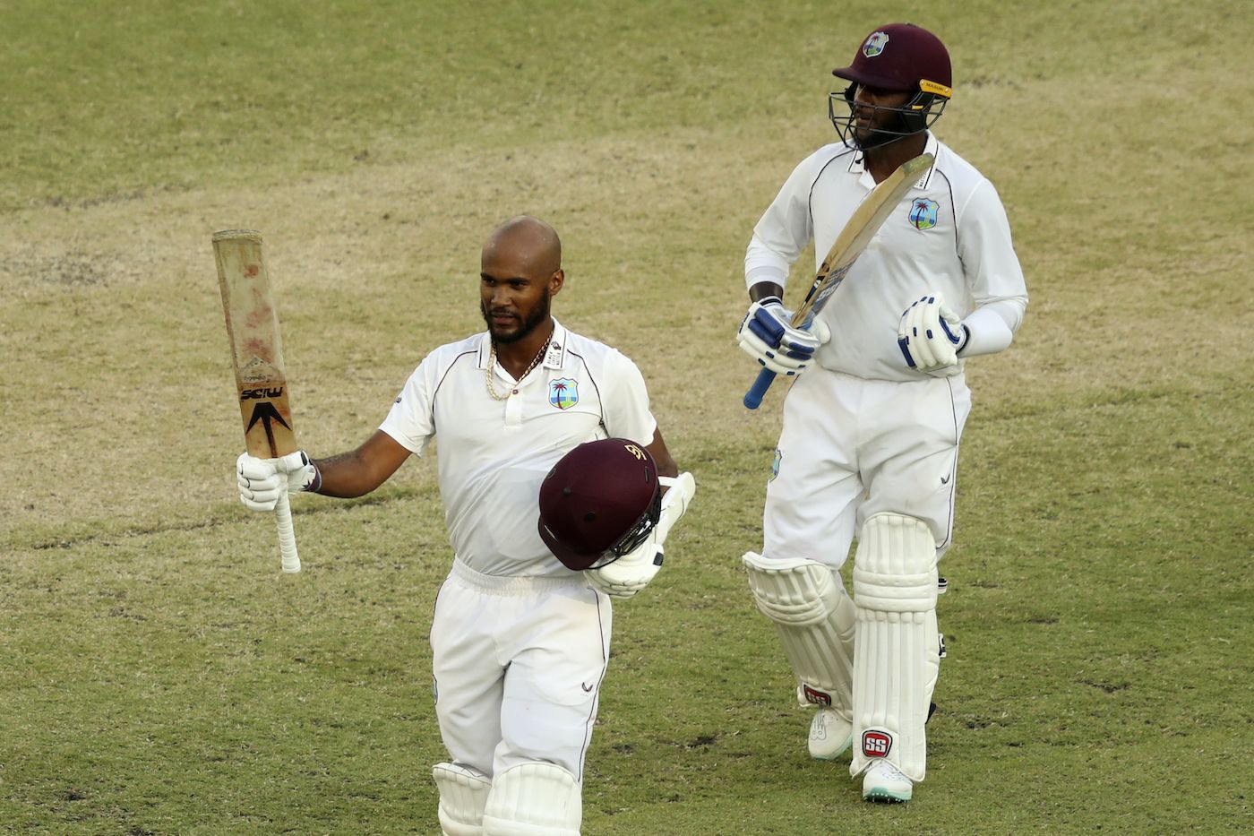 Kraigg Brathwaite finished the day on an unbeaten 101 | ESPNcricinfo.com