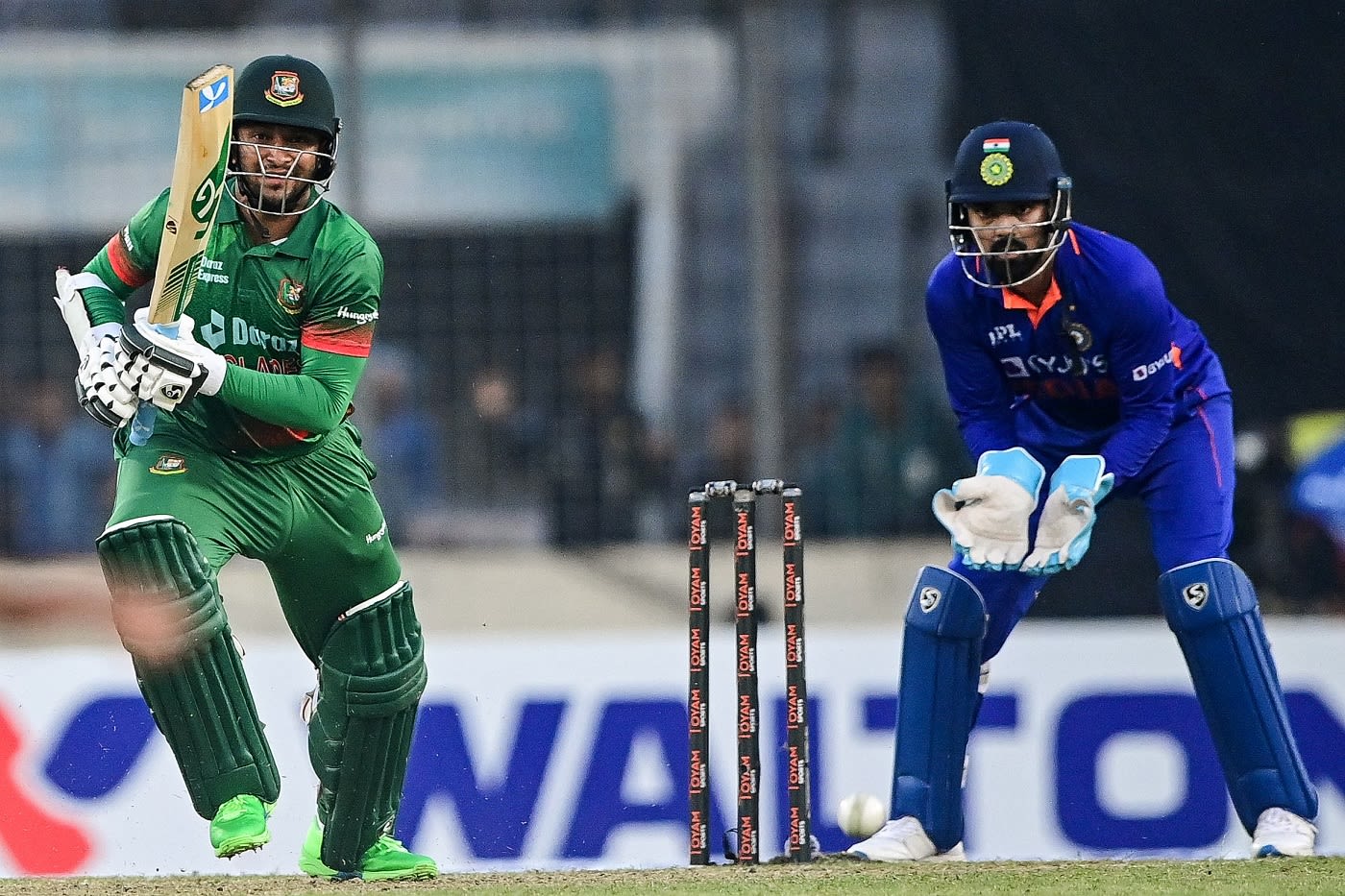 Shakib Al Hasan plays a shot through the off-side | ESPNcricinfo.com