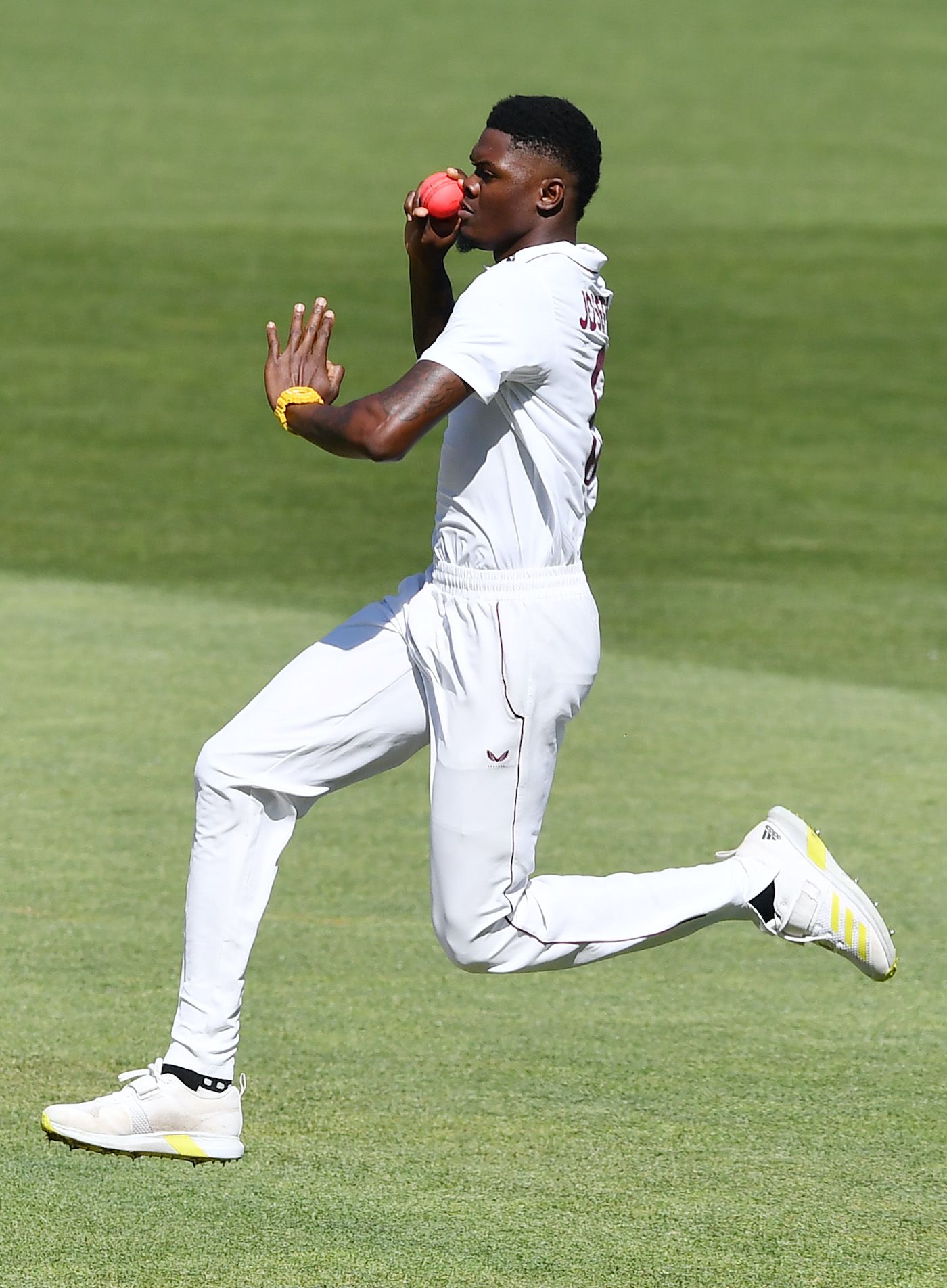 Alzarri Joseph runs in to bowl | ESPNcricinfo.com