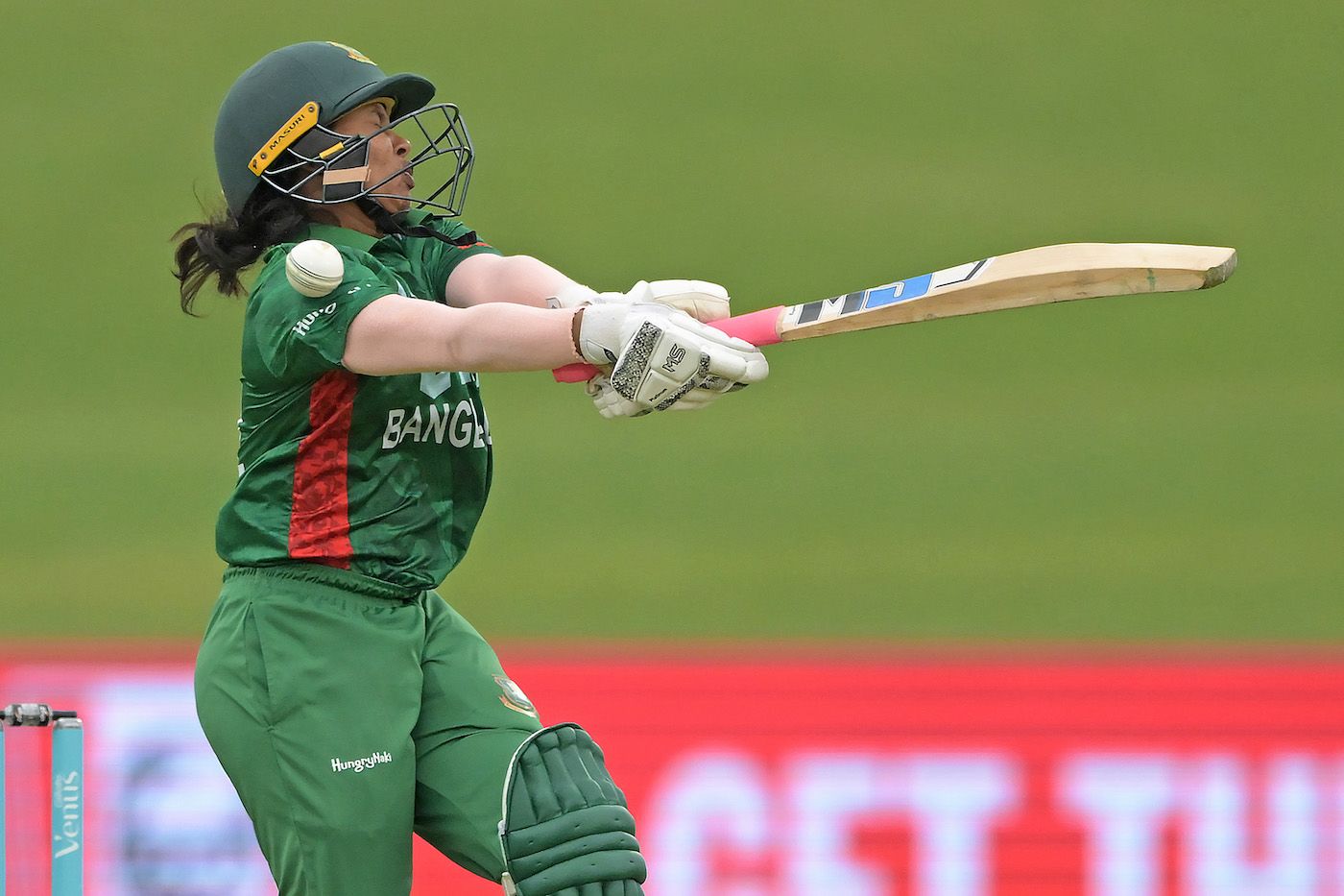 Sharmin Akhter cops a blow while attempting a pull | ESPNcricinfo.com